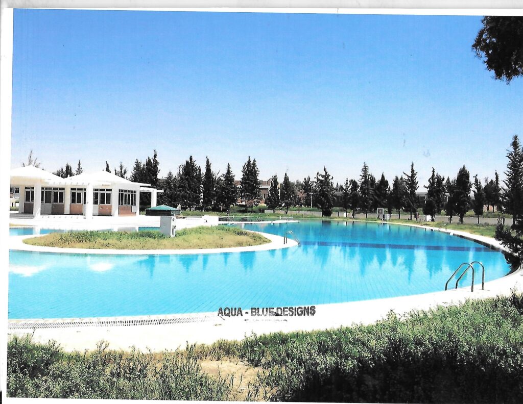 Earlier Outdoor Pools - aqua-blue designs
